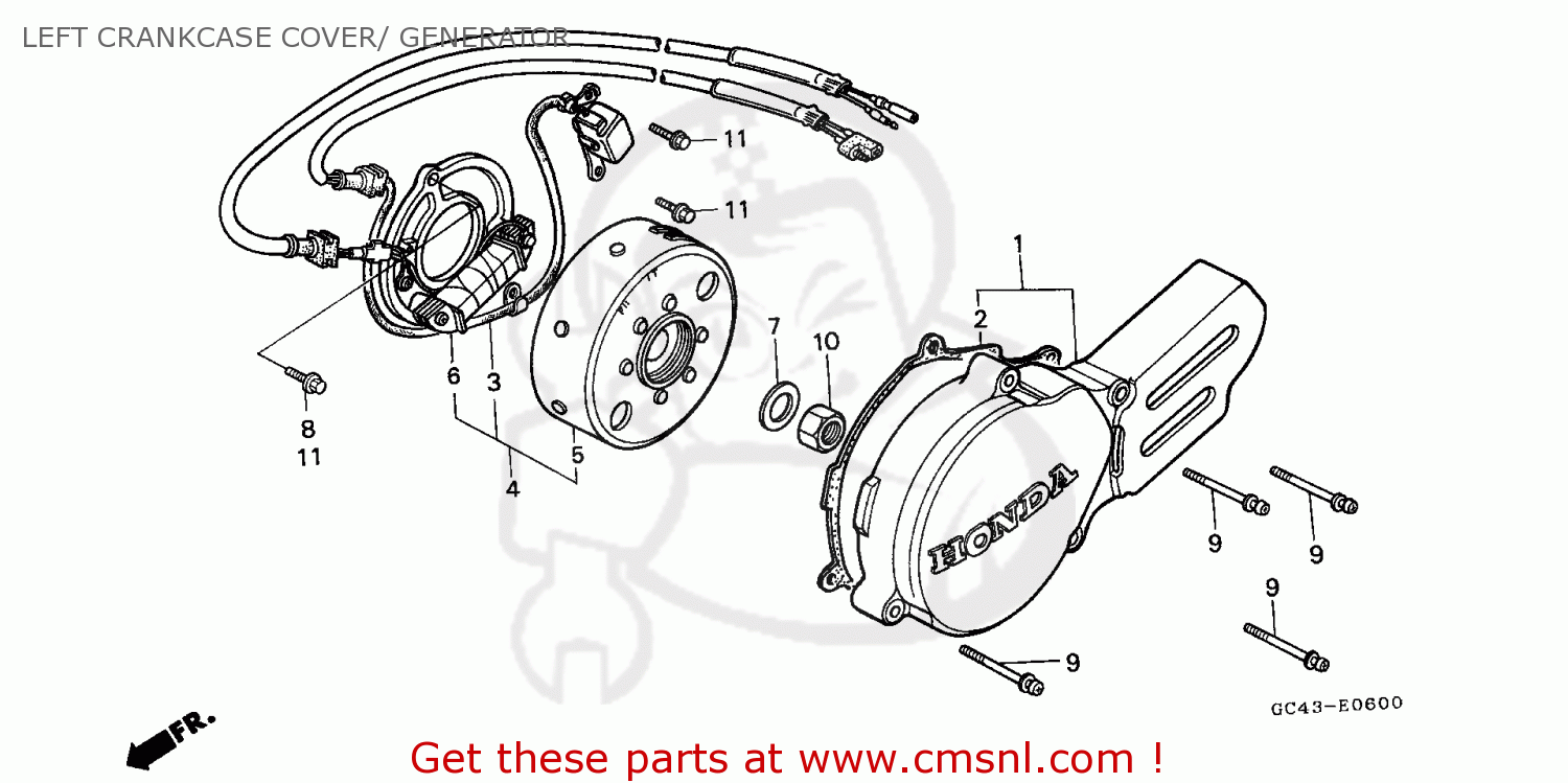 31100GC4720: Ac Gen,assy (cdi) Honda - buy the 31100-GC4-720 at CMSNL