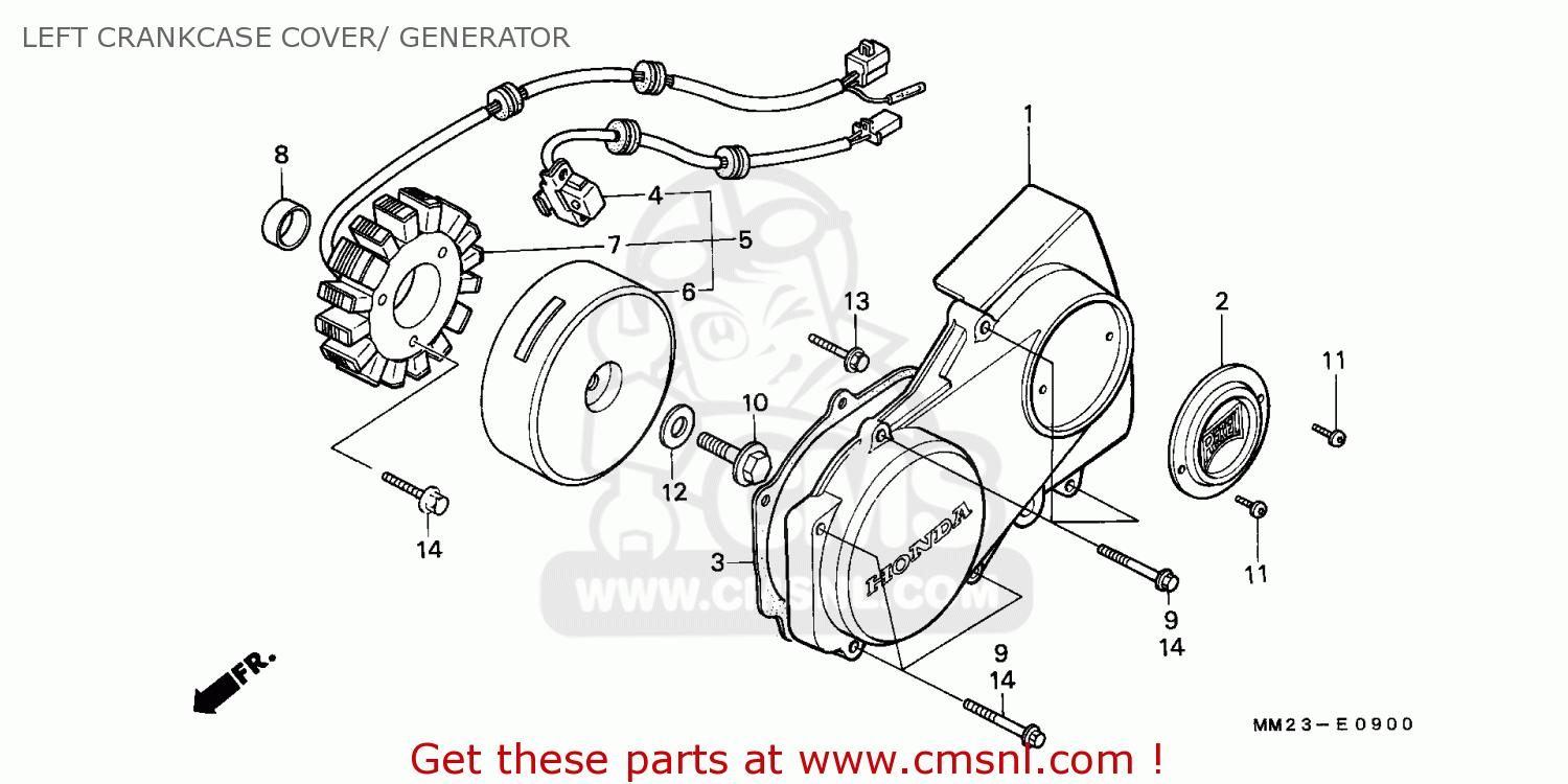 30300MM2005: Generator Assy.,p Honda - buy the 30300-MM2-005 at CMSNL
