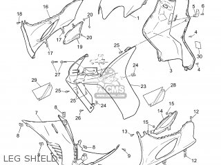 5RWF831100P3: Leg Shield 1 Dpbmc Yamaha - buy the 5RW-F8311-00-P3 at CMSNL