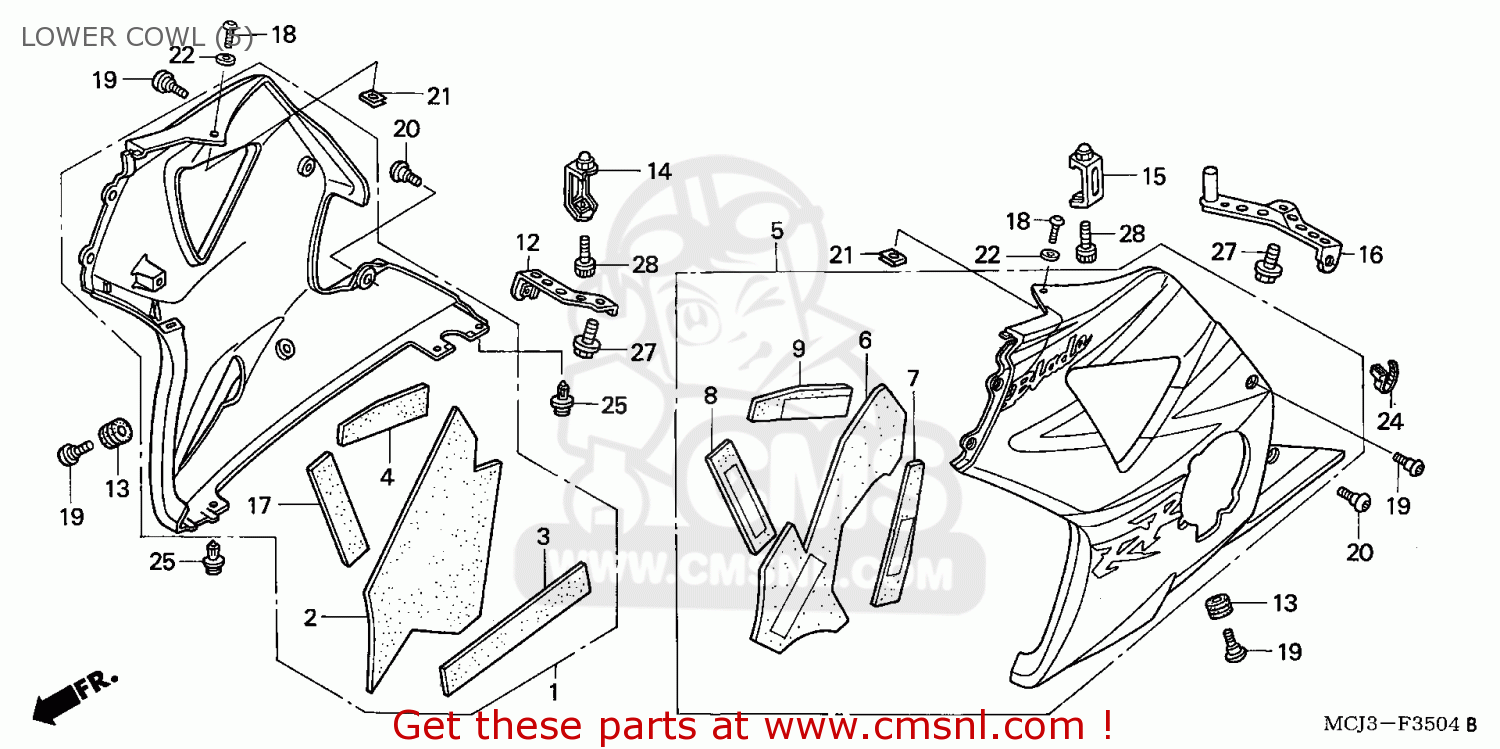 64450MCJK10ZA: Set Illust*type1* Honda - buy the 64450-MCJ-K10ZA at CMSNL