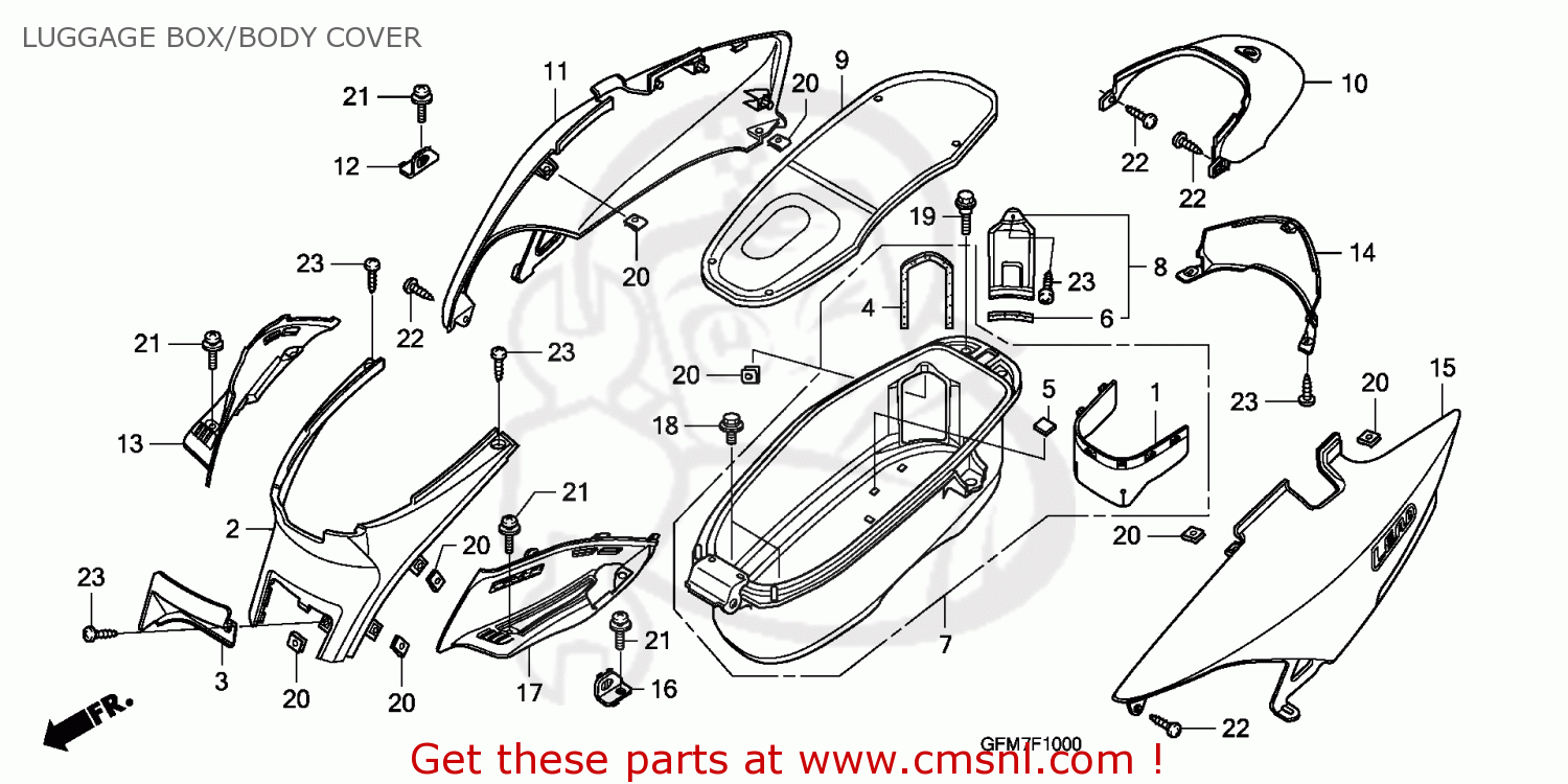83625GFM970ZA: Set Illust,l*nh1* Honda - buy the 83625-GFM-970ZA at CMSNL