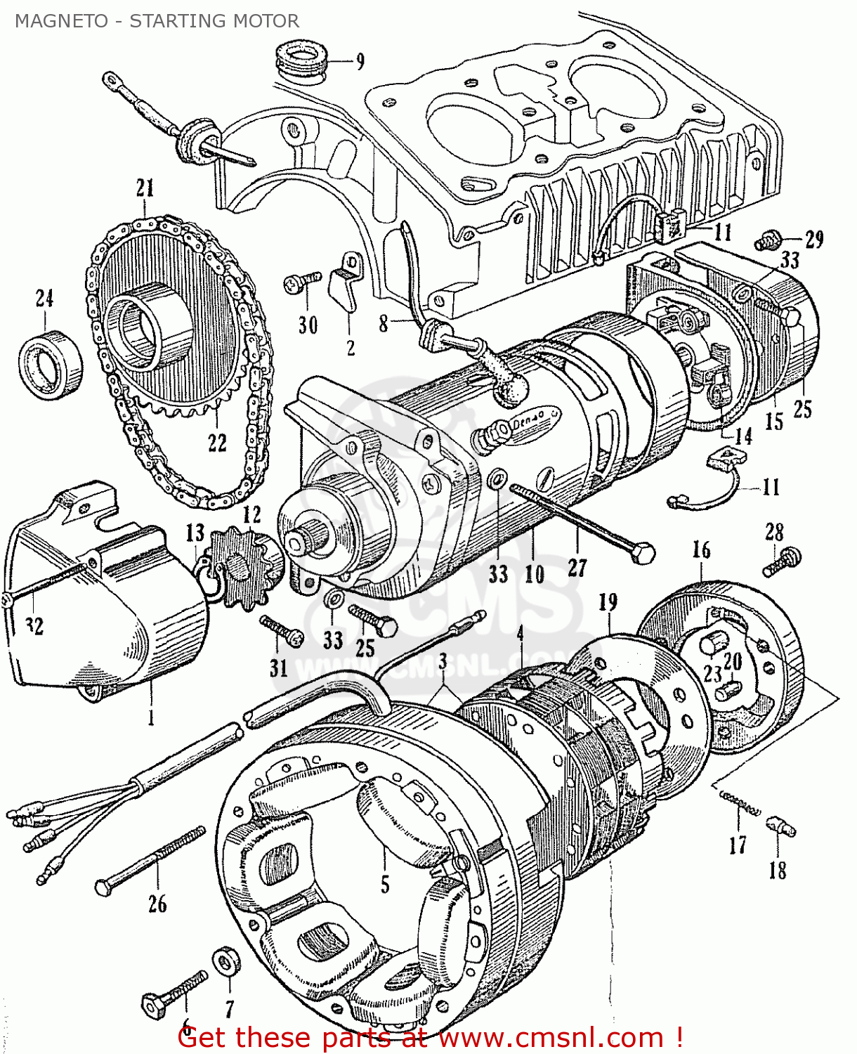 31100258010: A.c Dynamo Assy. Honda - buy the 31100-258-010 at CMSNL