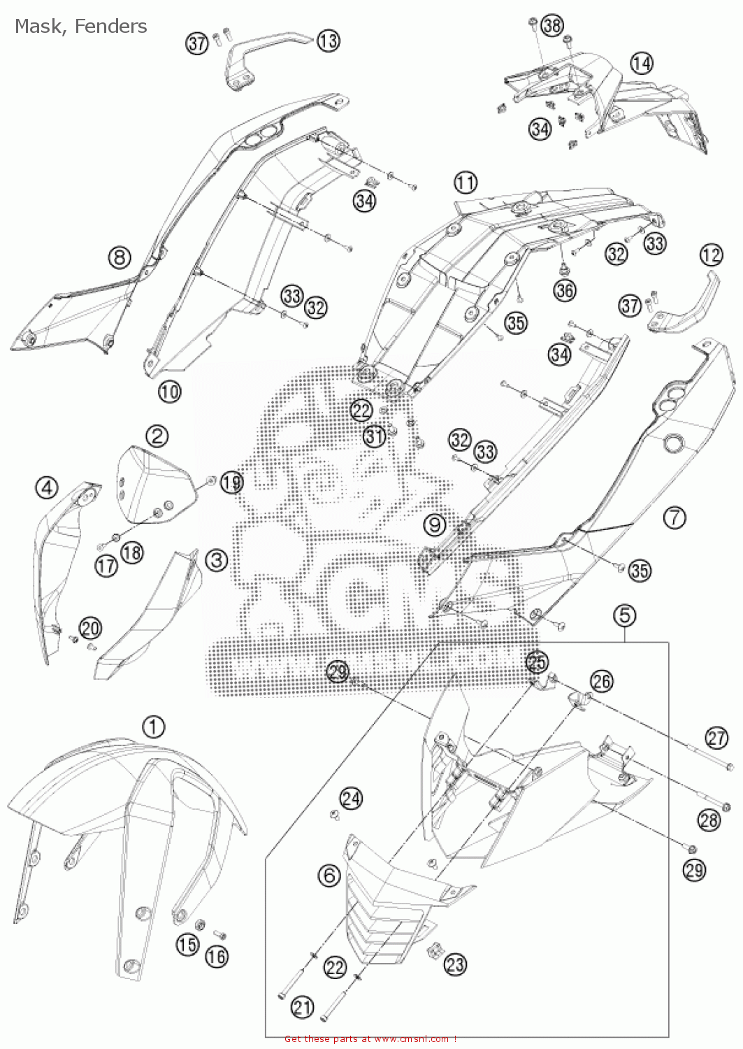 GROMMET BELLY PAN for 125 DUKE ORANGE ABS Europe 2014 - order at CMSNL GROMMET BELLY PAN for 125 DUKE ORANGE ABS Europe 2014 - order at CMSNL