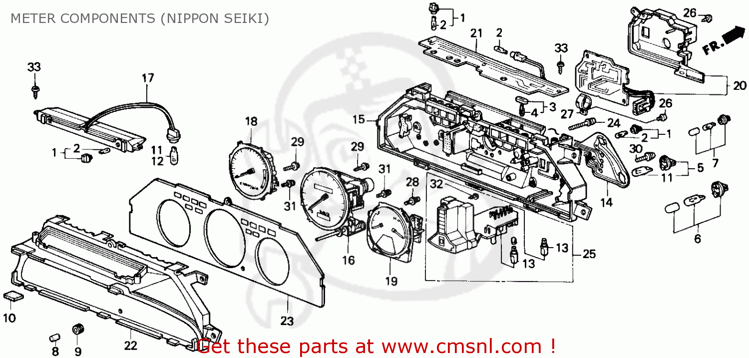 78140SE3A01: Amplifier Assy. Honda - buy the 78140-SE3-A01 at CMSNL