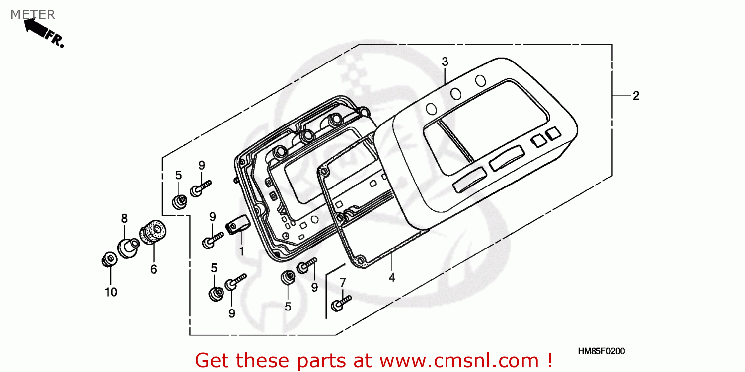 37200HM8V91: Meter Assy,comb Honda - buy the 37200-HM8-V91 at CMSNL