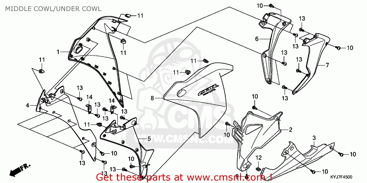 64300KYJ900ZA: Set Illust*type2* Honda - buy the 64300-KYJ-900ZA at CMSNL