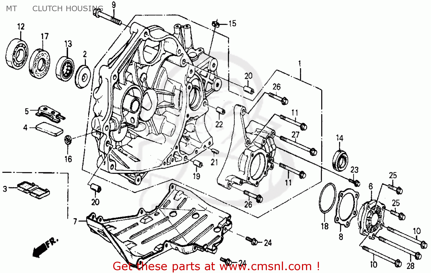 21103PH8010: Plate C,oil Guide Honda - buy the 21103-PH8-010 at CMSNL