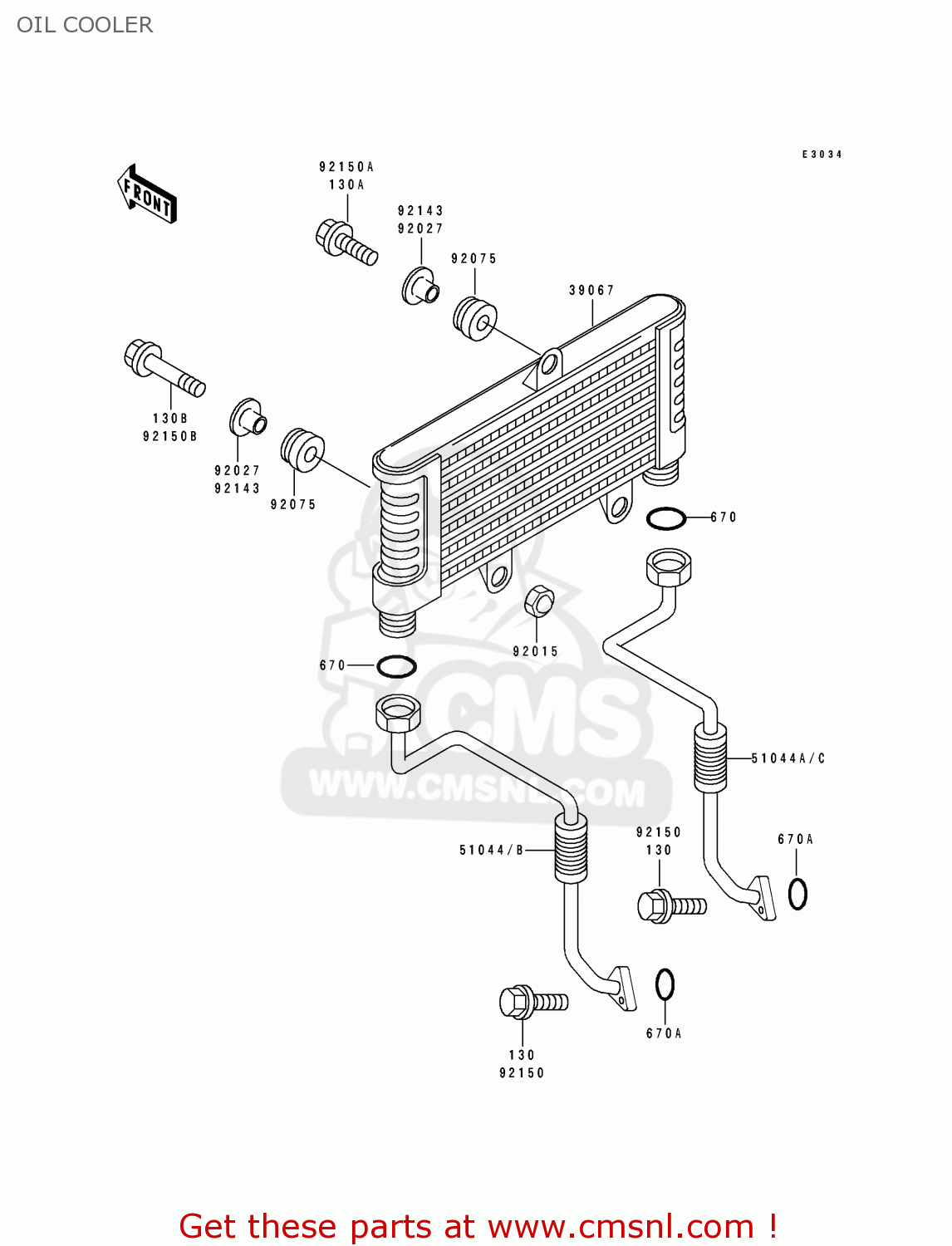 510441110: Tube-assy,rh Kawasaki - buy the 51044-1110 at CMSNL