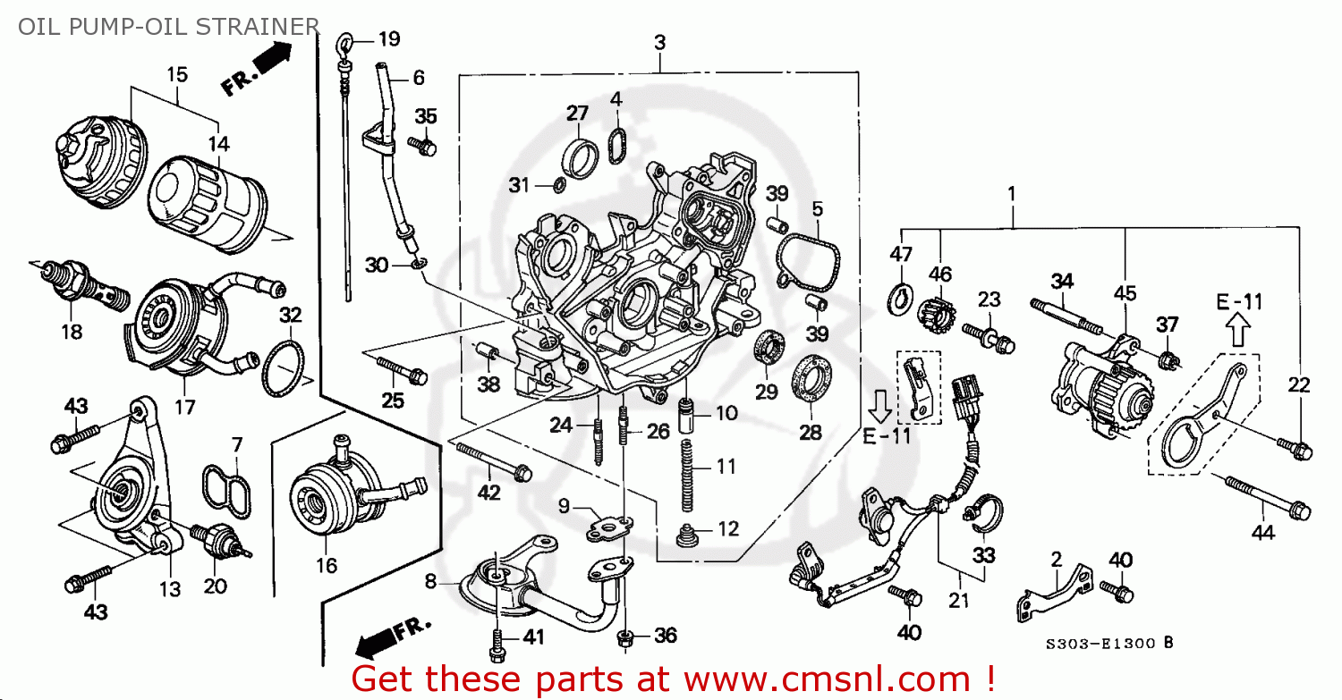 13500PT0J00: Set, Gear Case Comp Honda - buy the 13500-PT0-J00 at CMSNL