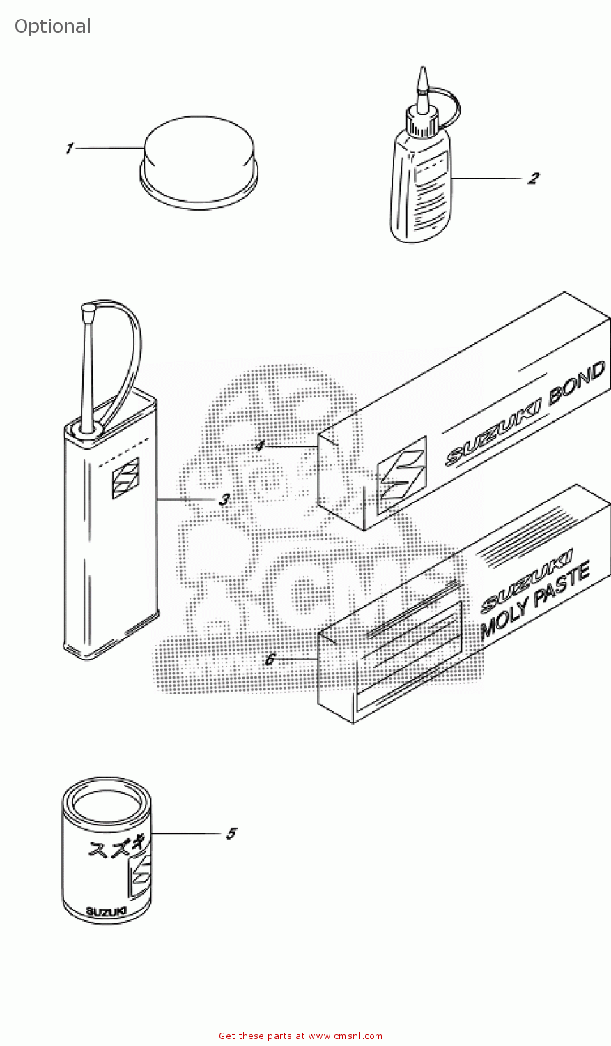 THREAD LOCK NO.1342H BLUE 50G for LT-A400F KINGQUAD ASi 4X4 2018 ...