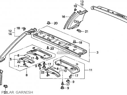 83112SR2000ZA: Garn,r Co*nh167l* Honda - buy the 83112-SR2-000ZA at CMSNL