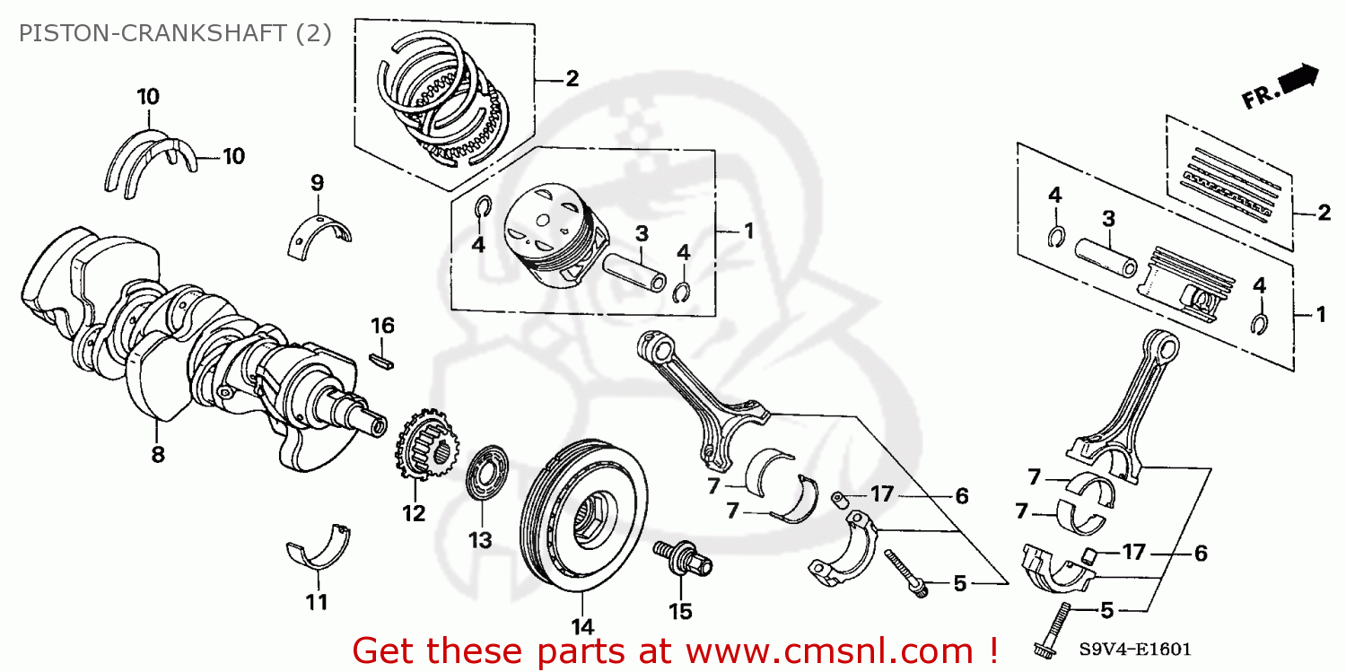 13622RJA000: Plate,t/b Guide Honda - buy the 13622-RJA-000 at CMSNL