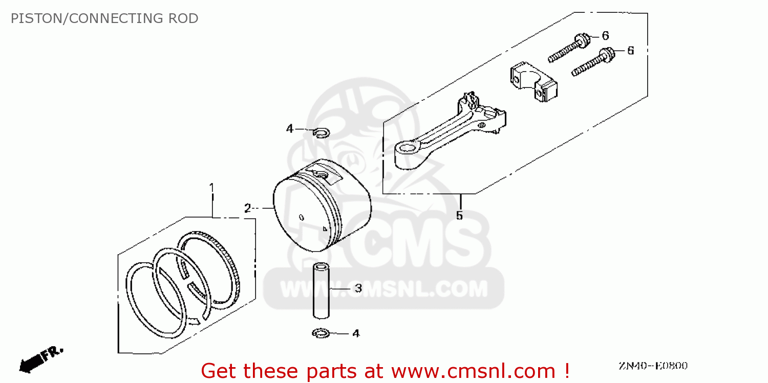CONN ROD ASSY for GXV50\SAR\14ZN40E5 - order at CMSNL