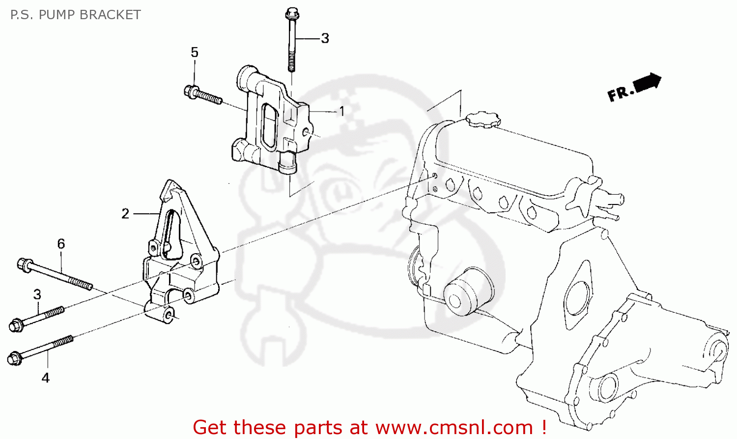 90014PE0000: Bolt,flange,10x60 Honda - buy the 90014-PE0-000 at CMSNL