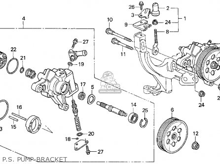 56110P0G003: Pump Sub Assy,p/s Honda - buy the 56110-P0G-003 at CMSNL