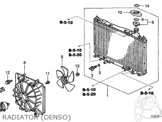 19010PMPA61: Radiator Honda - buy the 19010-PMP-A61 at CMSNL
