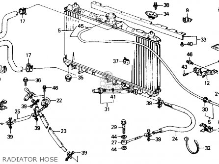 19501PK2000: Hose,water Upper Honda - buy the 19501-PK2-000 at CMSNL