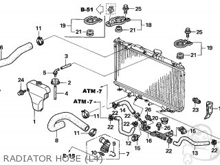 19501RAAA00: Hose,water Upper Honda - buy the 19501-RAA-A00 at CMSNL
