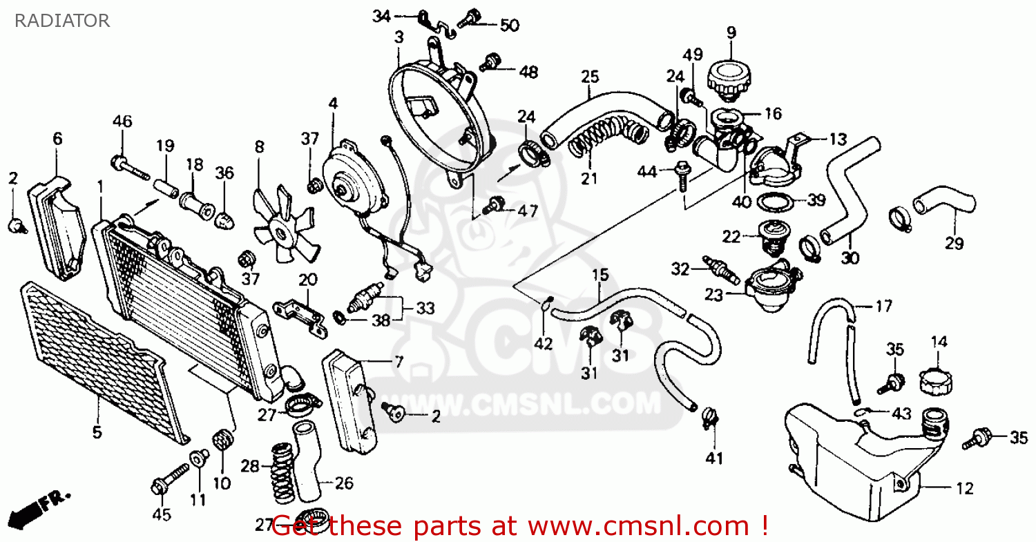19015MN8003: Shroud Comp.(toyo Honda - buy the 19015-MN8-003 at CMSNL