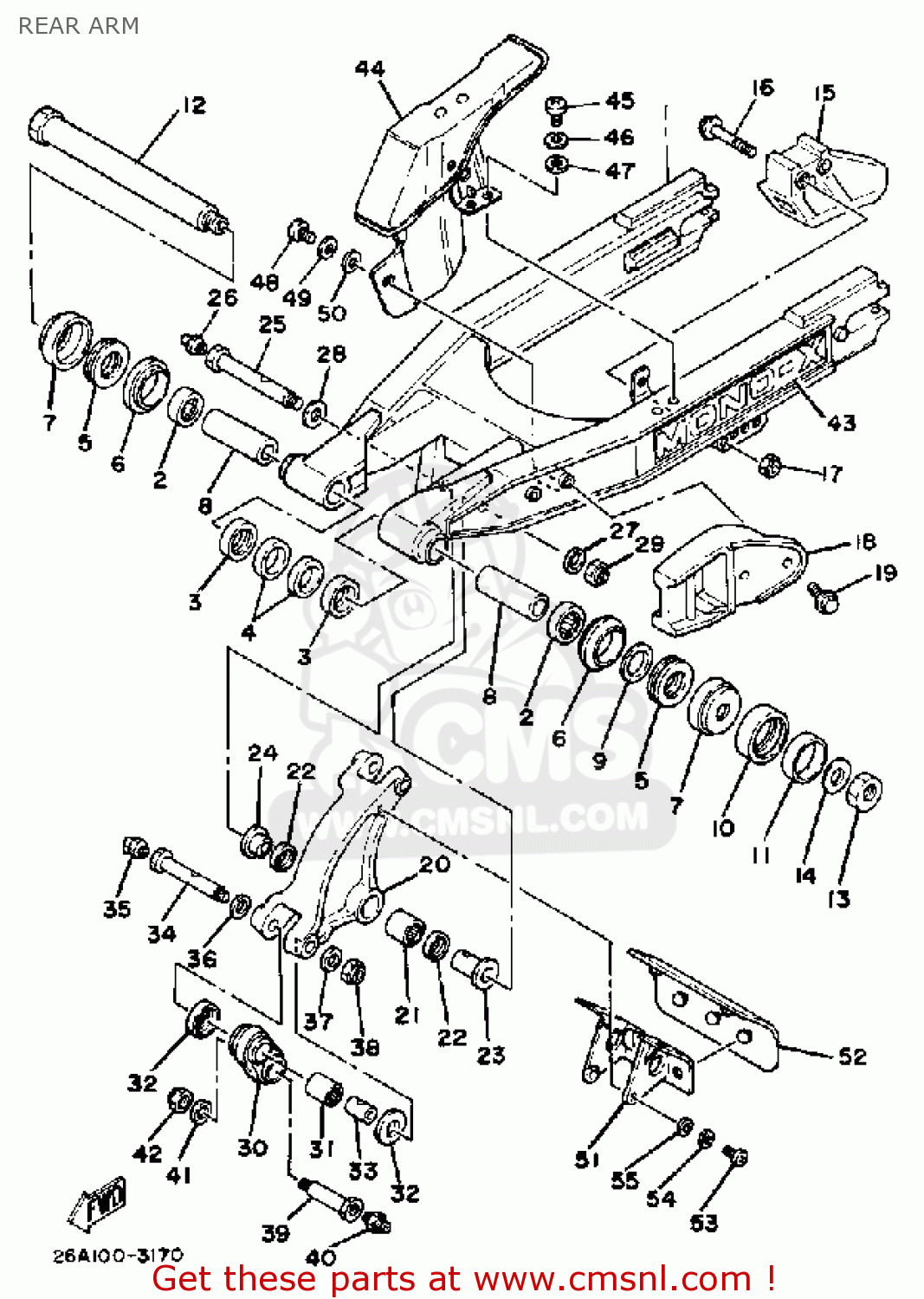 CHAIN CASE ASSY for IT490 1984 (E) USA CANADA - order at CMSNL