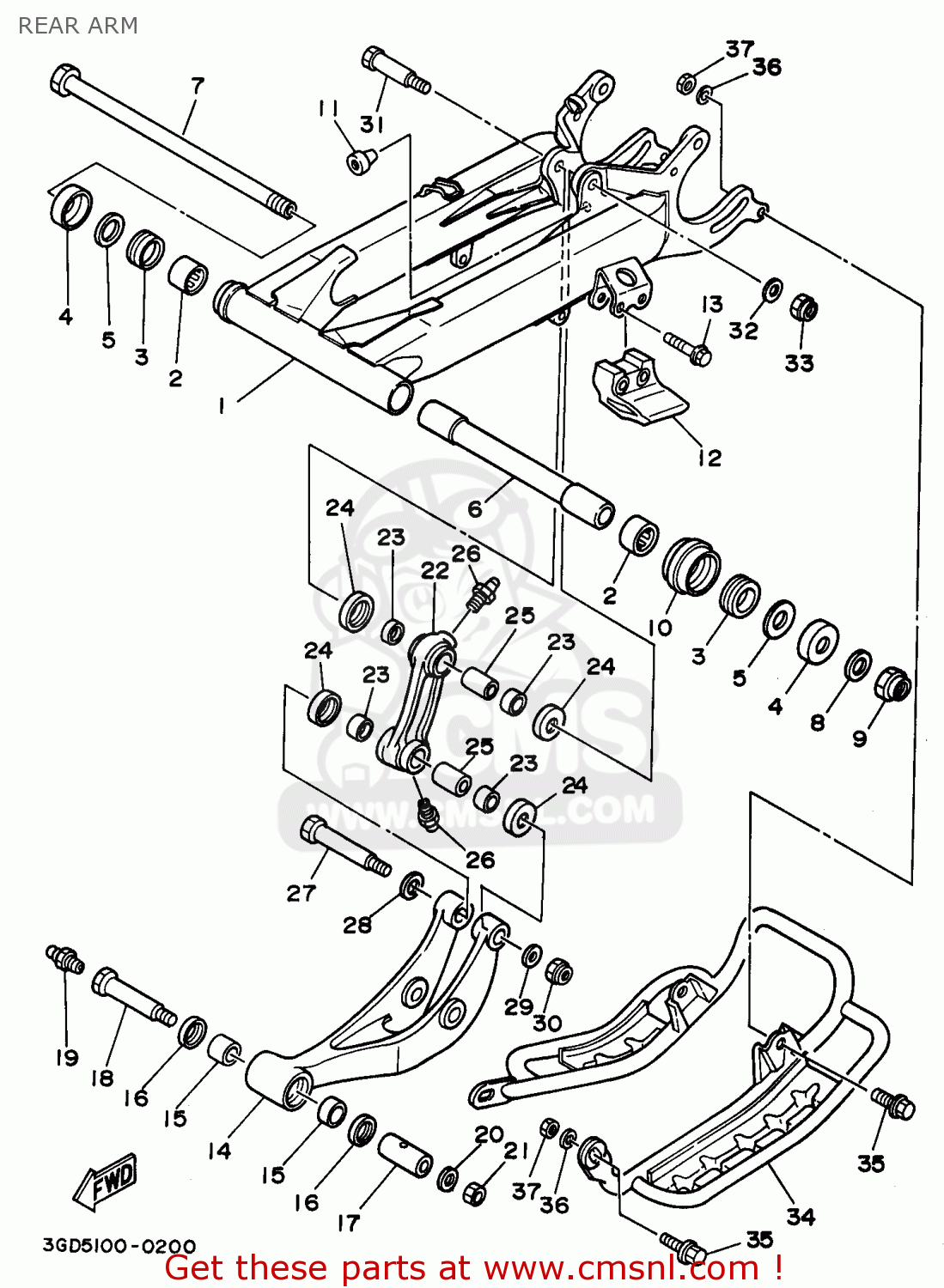 9331722237: 93317-22237 Yamaha - buy the 93317-22237 at CMSNL