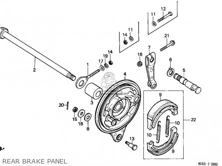 43100KE6700: Panel Comp.,rr.br Honda - buy the 43100-KE6-700 at CMSNL