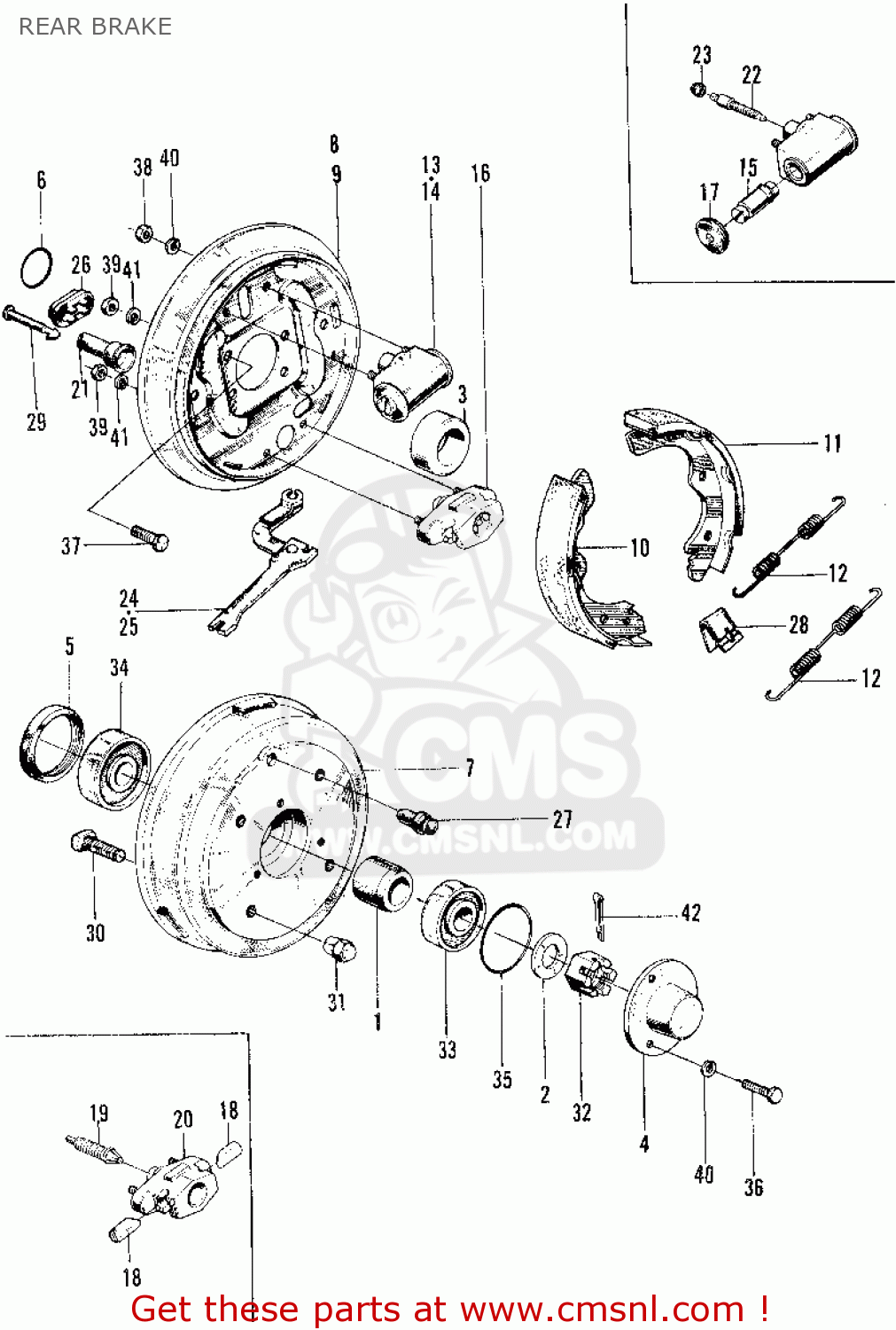 43362605000: Lever,l Brake Honda - buy the 43362-605-000 at CMSNL