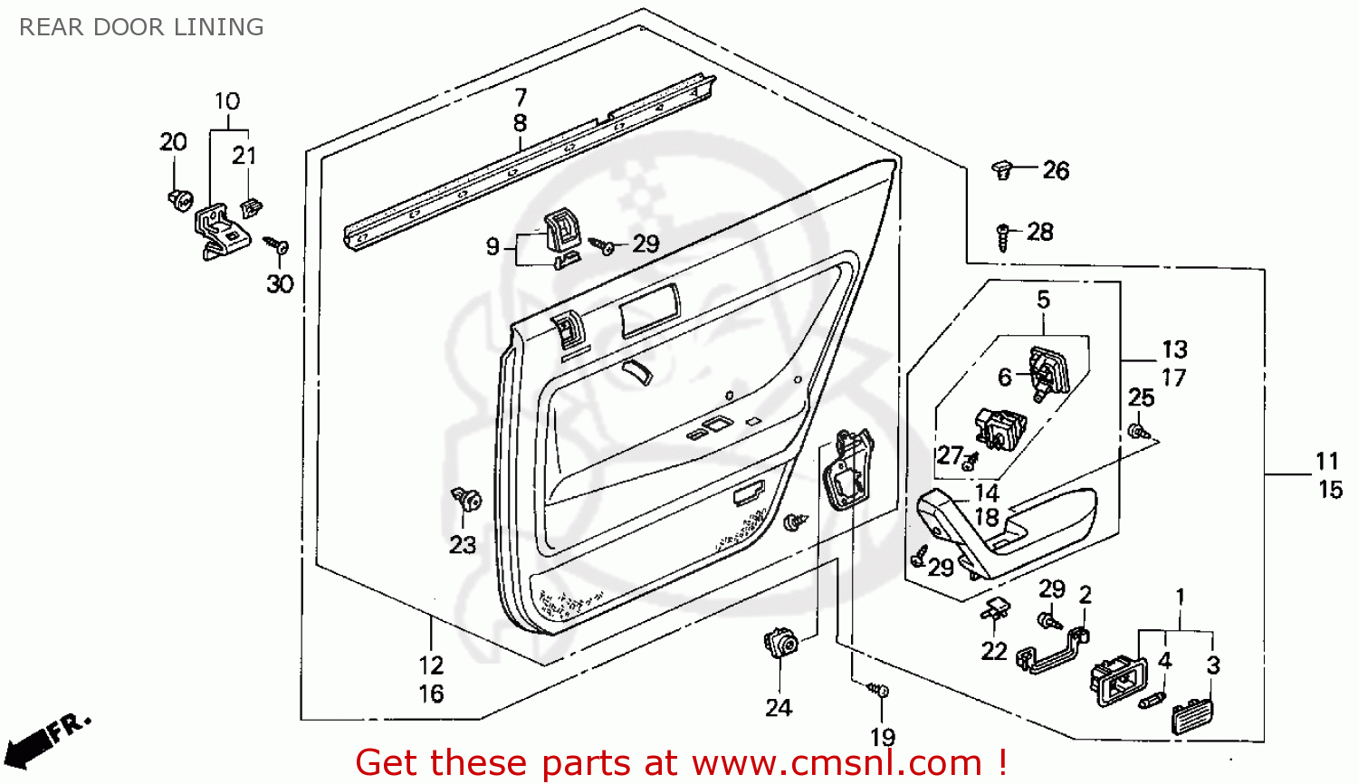 83756SM4J71ZA: Base Comp *nh89l* Honda - buy the 83756-SM4-J71ZA at CMSNL