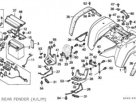 80100HC4600ZA: Fender,rr. *r109* Honda - buy the 80100-HC4-600ZA at CMSNL