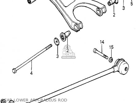 52384SB0014: Bush Radius Rod. Honda - buy the 52384-SB0-014 at CMSNL