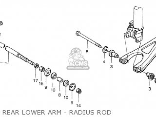 52384659000: Bush.radius Rod R Honda - buy the 52384-659-000 at CMSNL