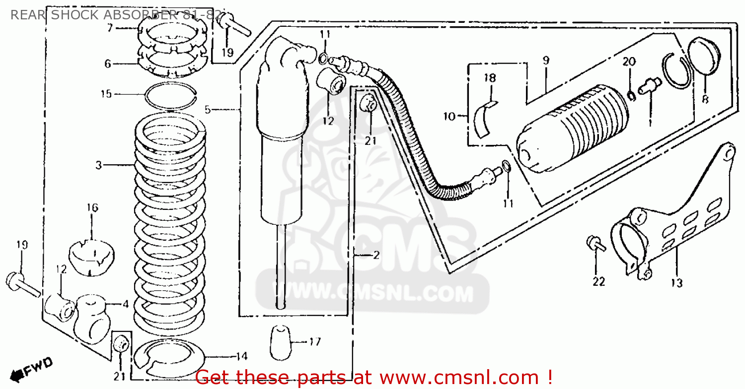 52430MA0305: Sub-tank Assy. Honda - buy the 52430-MA0-305 at CMSNL