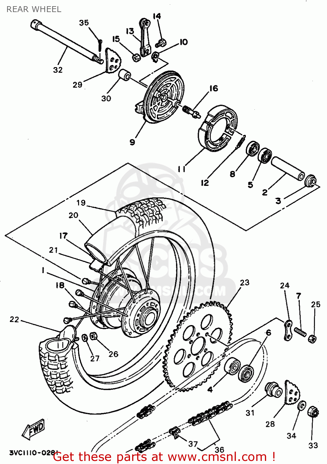9424118153: Tube (3r9) Yamaha - buy the 94241-18153 at CMSNL