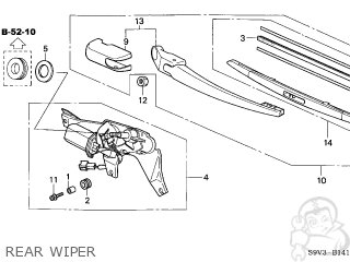 76711S9VA01: Wiper Pivot Cap Honda - buy the 76711-S9V-A01 at CMSNL