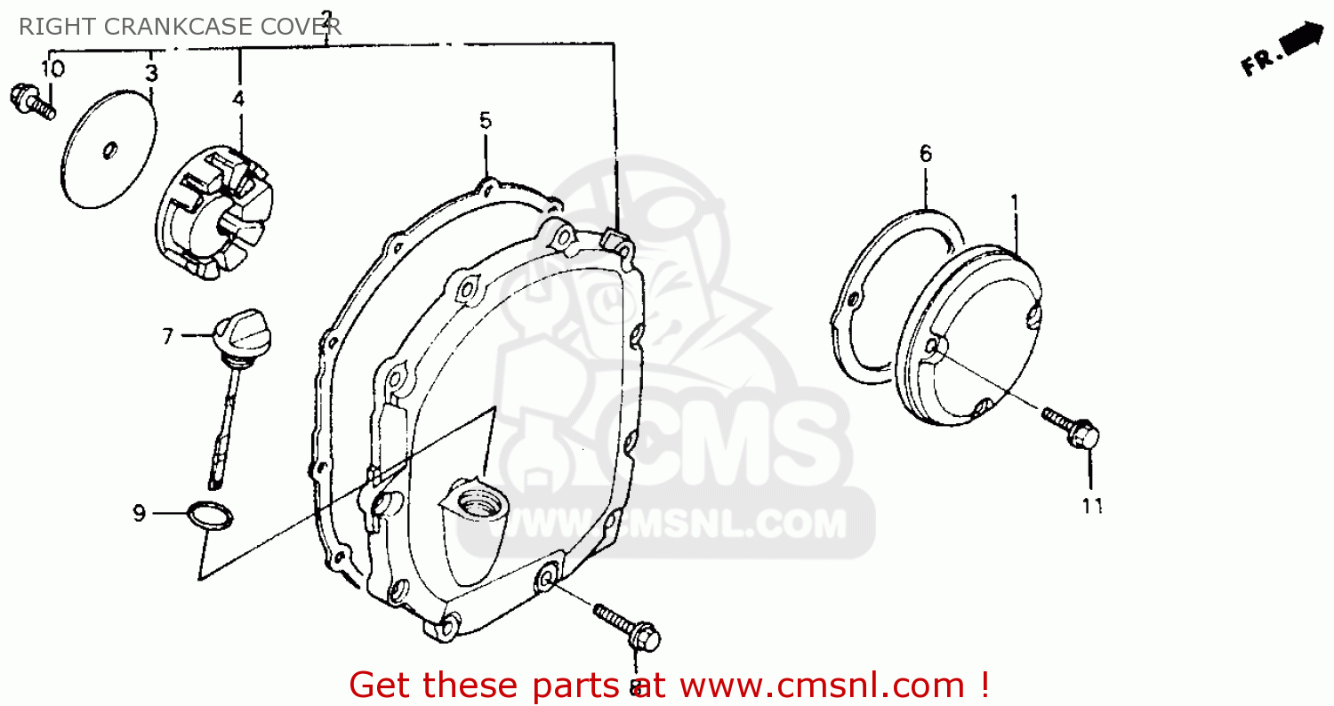 11333MZ1000: Plate,clutch Cove Honda - buy the 11333-MZ1-000 at CMSNL