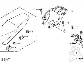 77240KTT900: Seat Lock Comp Honda - buy the 77240-KTT-900 at CMSNL
