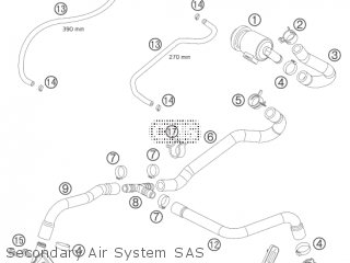 CONTROL VALVE SAS 03 for 950 SUPER ENDURO R USA 2009 - order at CMSNL