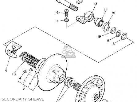 8AT1768400: Seat, Secondary Spring Yamaha - buy the 8AT-17684-00 at CMSNL