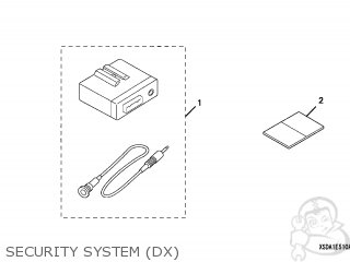 08E51SDA101B: Security System Honda - buy the 08E51-SDA-101B at CMSNL