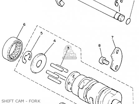 22F1853100: Bar, Shift Fork Guide 1 Yamaha - buy the 22F-18531-00 at CMSNL