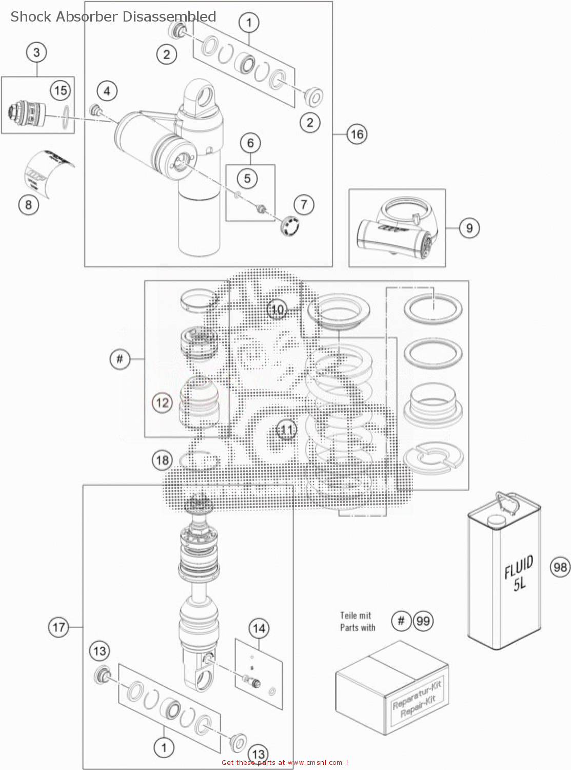 SHOCK BOTTOM PART KTM 790 ADV R 19 for 790 Adventure R EU 2020 - order ... SHOCK BOTTOM PART KTM 790 ADV R 19 for 790 Adventure R EU 2020 - order ...