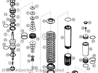 SPRING WP 80-260 for 640 LC4 SUPERMOTO BLACK Europe 2006 - order at CMSNL