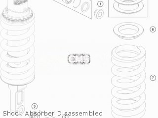 WASHER KIT SHOCK ABSORBER for 790 Adventure, orange CN 2020 - order at ...