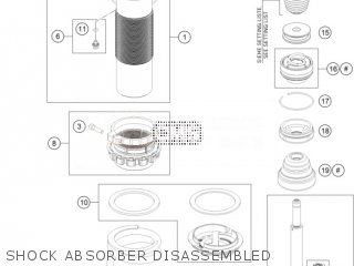 RP10043T: Shock Absorber Rebuild Kit Ktm - buy the RP10043T at CMSNL