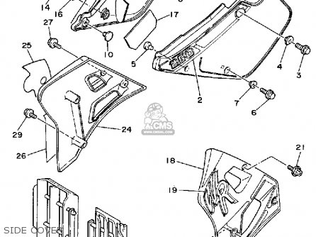 3RB2424400: Graphic, Fuel Tank 1 Yamaha - buy the 3RB-24244-00 at CMSNL