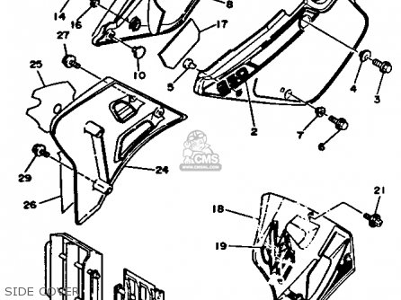 3XK2424500: Graphic, Fuel Tank 2 Yamaha - buy the 3XK-24245-00-00 at CMSNL
