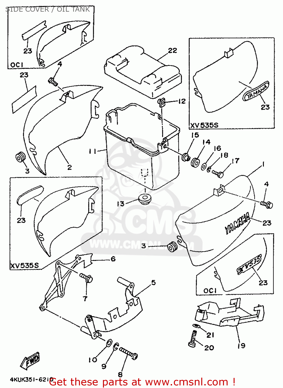 3JB2172F00: Panel 2 Yamaha - buy the 3JB-2172F-00 at CMSNL