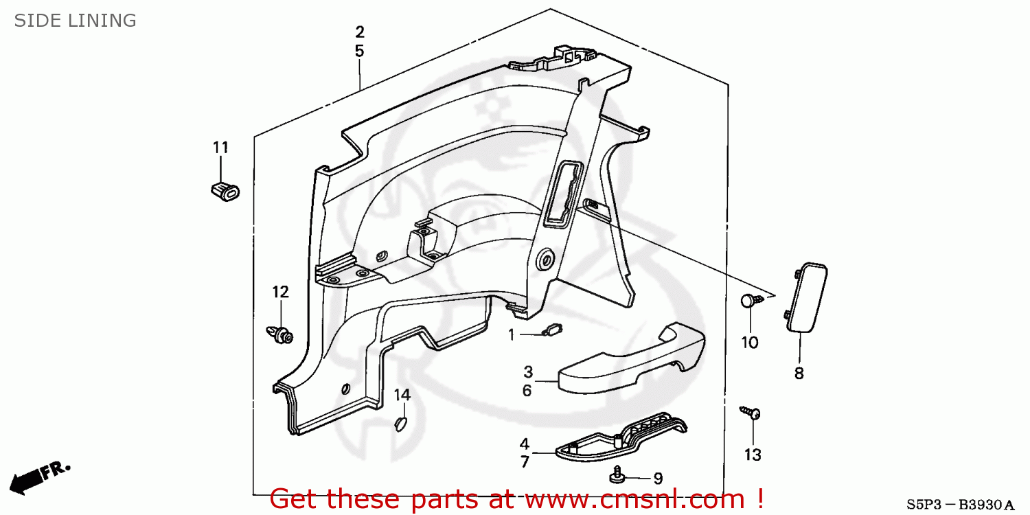 83730S5PA01ZA: Lng Assy,*nh167l* Honda - buy the 83730-S5P-A01ZA at CMSNL