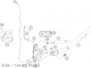 SPECIAL SCREW SIDE STAND SPRING for 790 Adventure R ASEAN 2020 - order ...