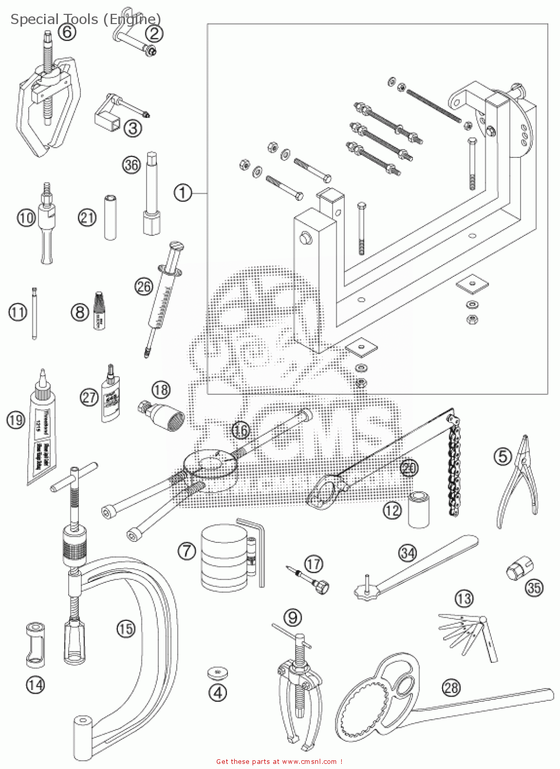 FIXING ARM REAR for 250 SX-F FACT.REPL.MUSQ. ED Europe 2010 - order at ...